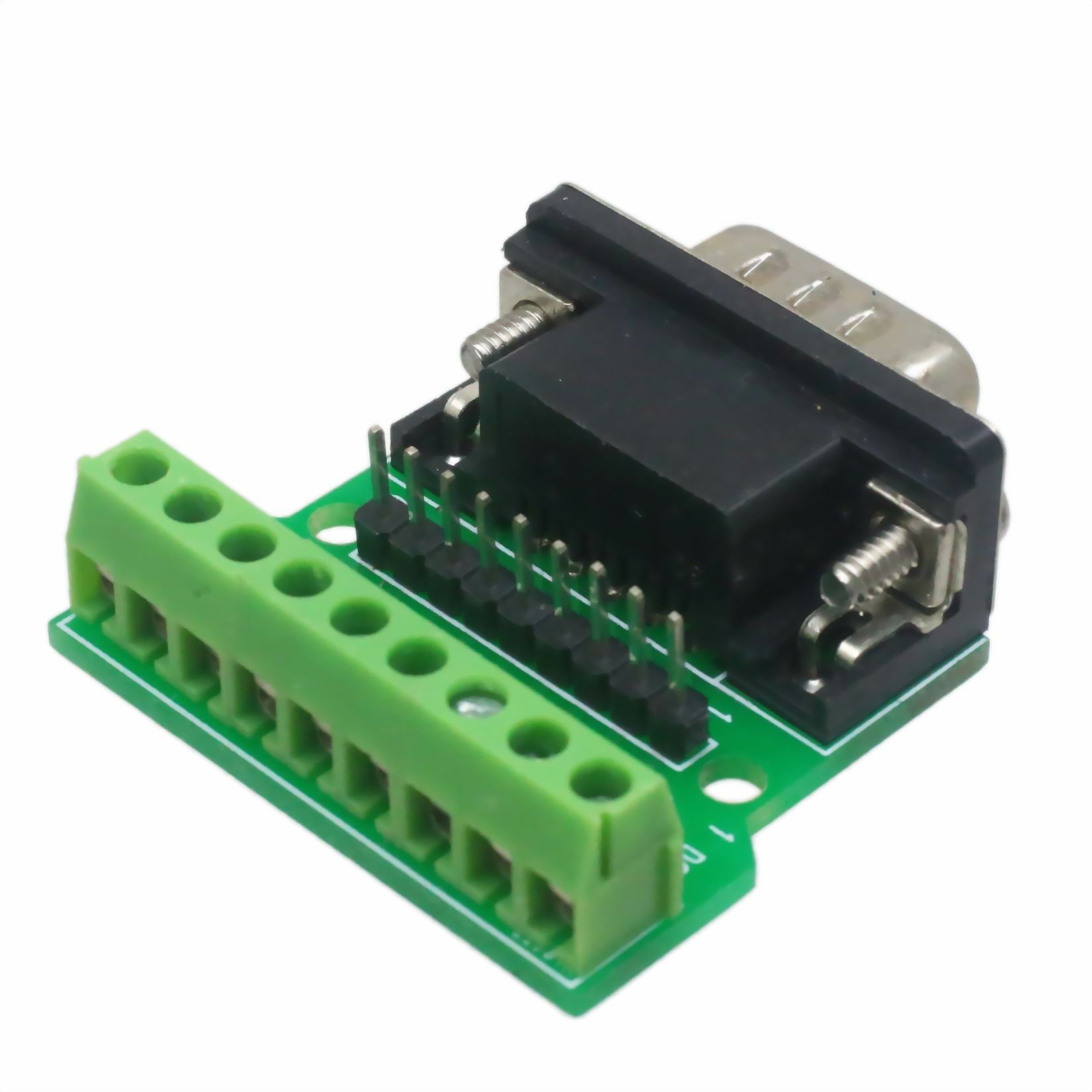 Db9 D-sub VGA De9 Male Adapter 9pin Signals Terminal Breakout Board ...