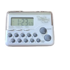 Pampered Chef Digital Clock Timer Magnetic #1900 for sale online | eBay