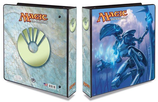 Ultra Pro Magic MTG 2" 3 Ring Card Album Binder Mirrodin Symbol for ...