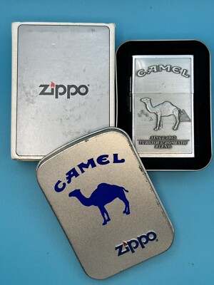 Camel Label Emblem Original 1932 Replica 2nd Release Zippo Lighter NEW ...