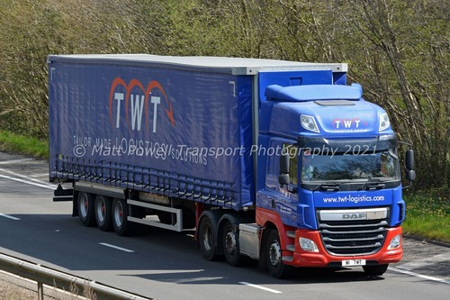 Truck Photo 12x8 - DAF CF - TWT Logistics - W1 TWT | eBay
