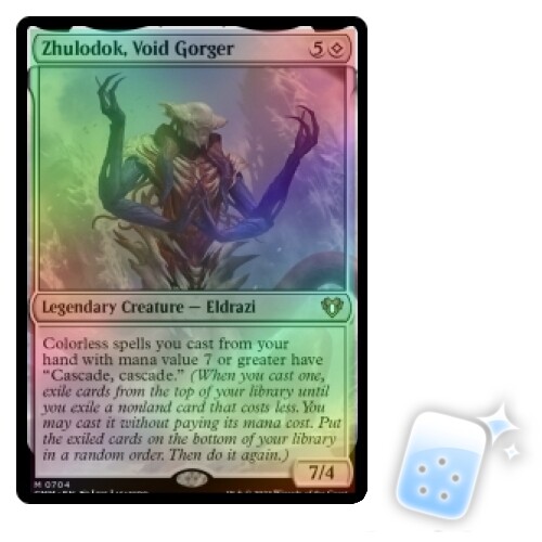 FOIL ZHULODOK, VOID GORGER (COMMANDER DECK) Commander Masters Magic MTG CARD | eBay