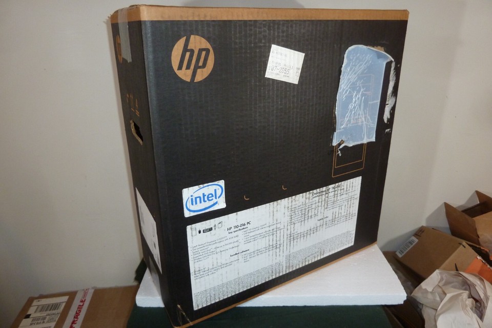 HP 110-016 Desktop PC Pentium P2020T 2.5 GHz 4GB DDR3 Mem 500 GB HD CD ...