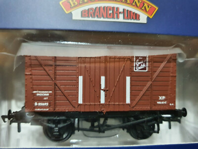 Bachmann 37-903B BR 12 Ton Shock Absorbing Van Corrugated ends Bauxite ...