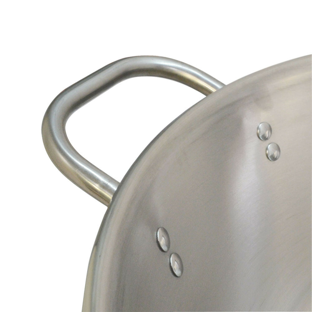 19" Carnitas Cazo Stainless Steel Caso Pot Pan Wok Gas Stove burner ...