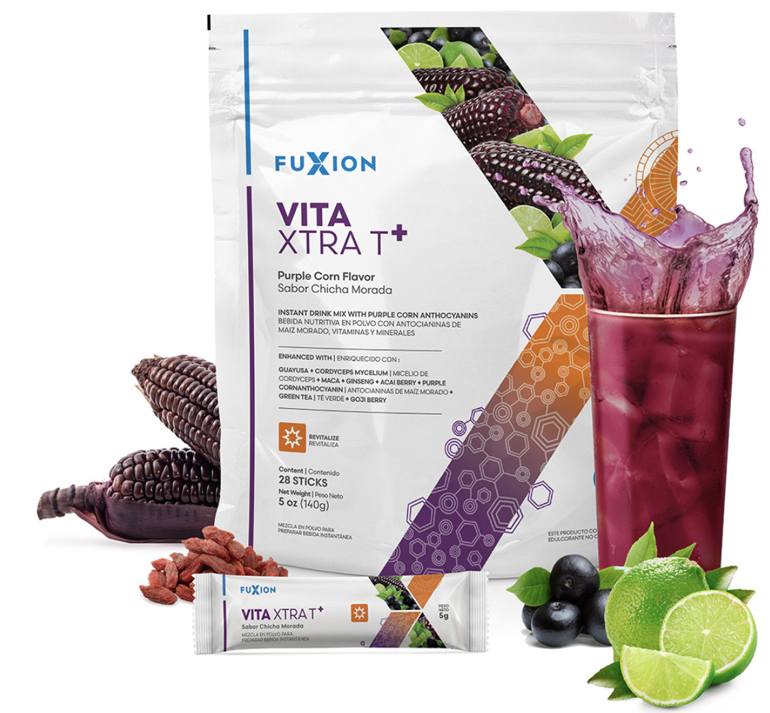 FUXION VITA XTRA T-Support Whole Day Energy W. MACA & GINSENG-1 Bag (28 ...