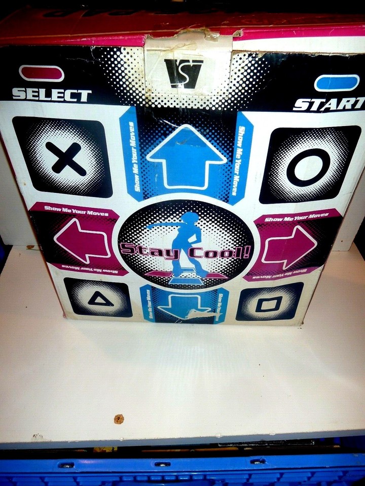 Authentic PS2 Dance Dance Revolution Mat Pad Stay Cool Konami ...