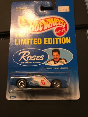 Roses Tommy Houston Limited Edition Hot Wheel 1992 Limited Edition Rare ...