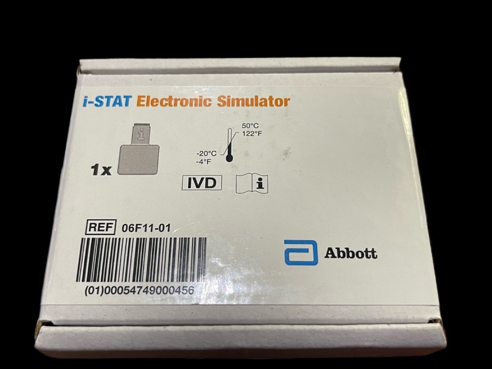 Abbott i-STAT-300 G Analyzer,Recharger, Printer, 9V NiMH Battery ...