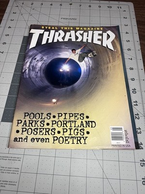 Vintage Skateboard Thrasher Magazine May 1996 Issue 184 Like New ...