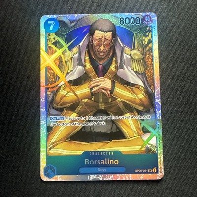Borsalino OP05-051 - SR - Awakening of the New Era - One Piece TCG NM/M ...