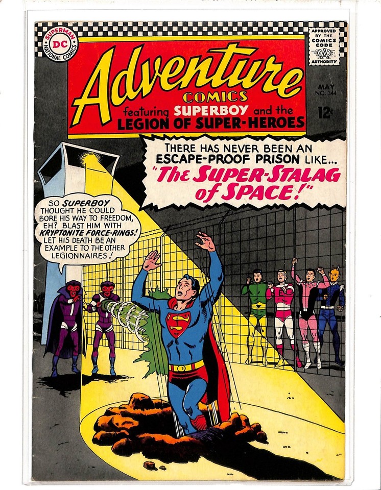 Adventure Comics #341, 342, 345, 347, 348, 350, 354 & 356 Lot X9 (CZ ...