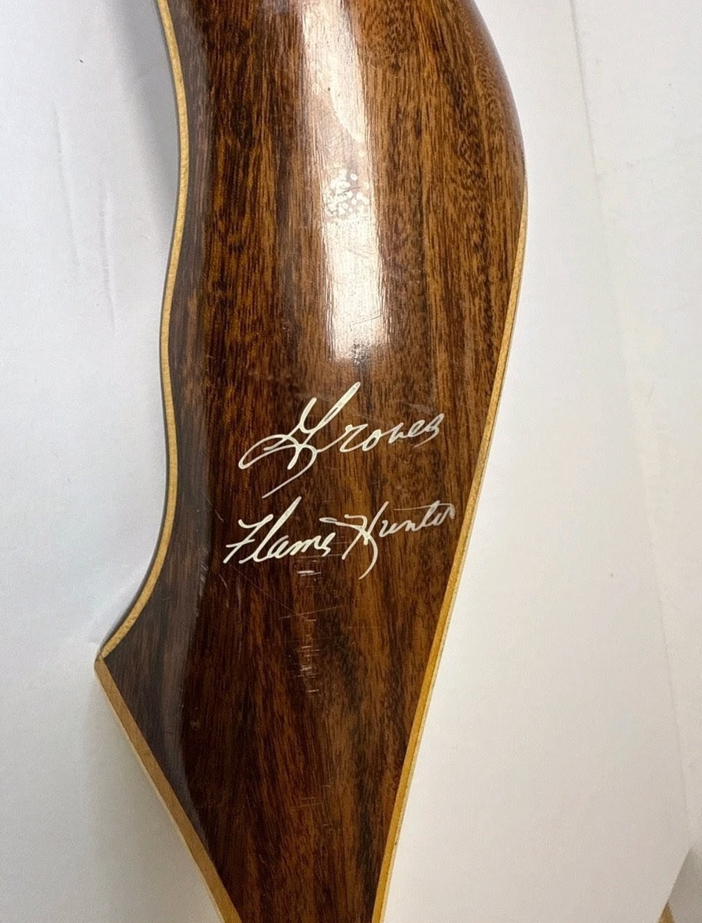 Vintage Harold Groves - Flame Hunter Bow 50#@28" 62" GORGEOUS with ...