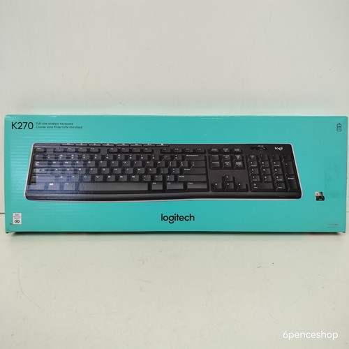 Logitech K270 Wireless Keyboard PC/MAC Includes Unifying Receiver | eBay