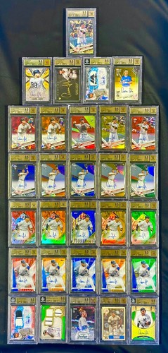 2017 Topps Aaron Judge RC Autos LOT - featuring Chrome Update ...