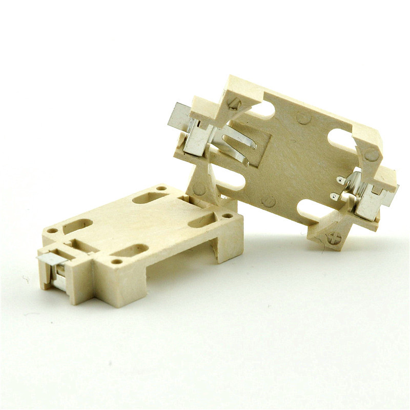 5pcs CR2032 CR2025 CR2016 SMD PCB Mount 2Pin Cell Battery Socket Holder ...