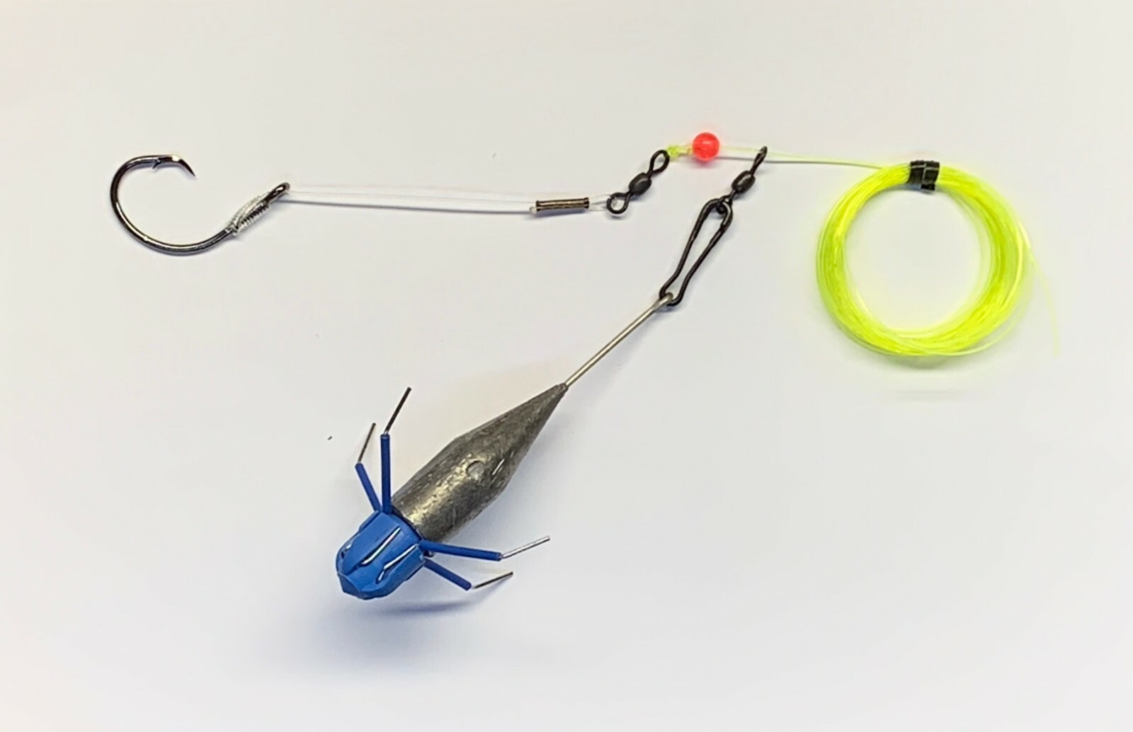 Heavy Duty Hatteras Style Drum Rig with McMahon Snap Fish Finder Rig ...