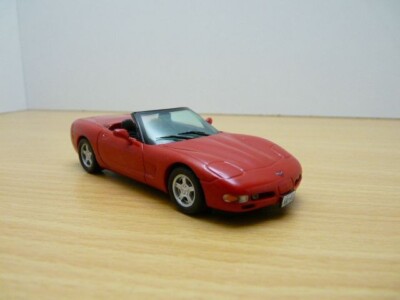 CHEVROLET CORVETTE C5 CABRIOLET rouge 1/43 | eBay