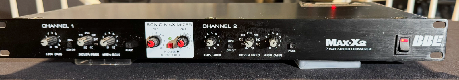 BBE Max x2 2-Way Stereo Sonic Maximizer Crossover XLR Rack Mount | eBay
