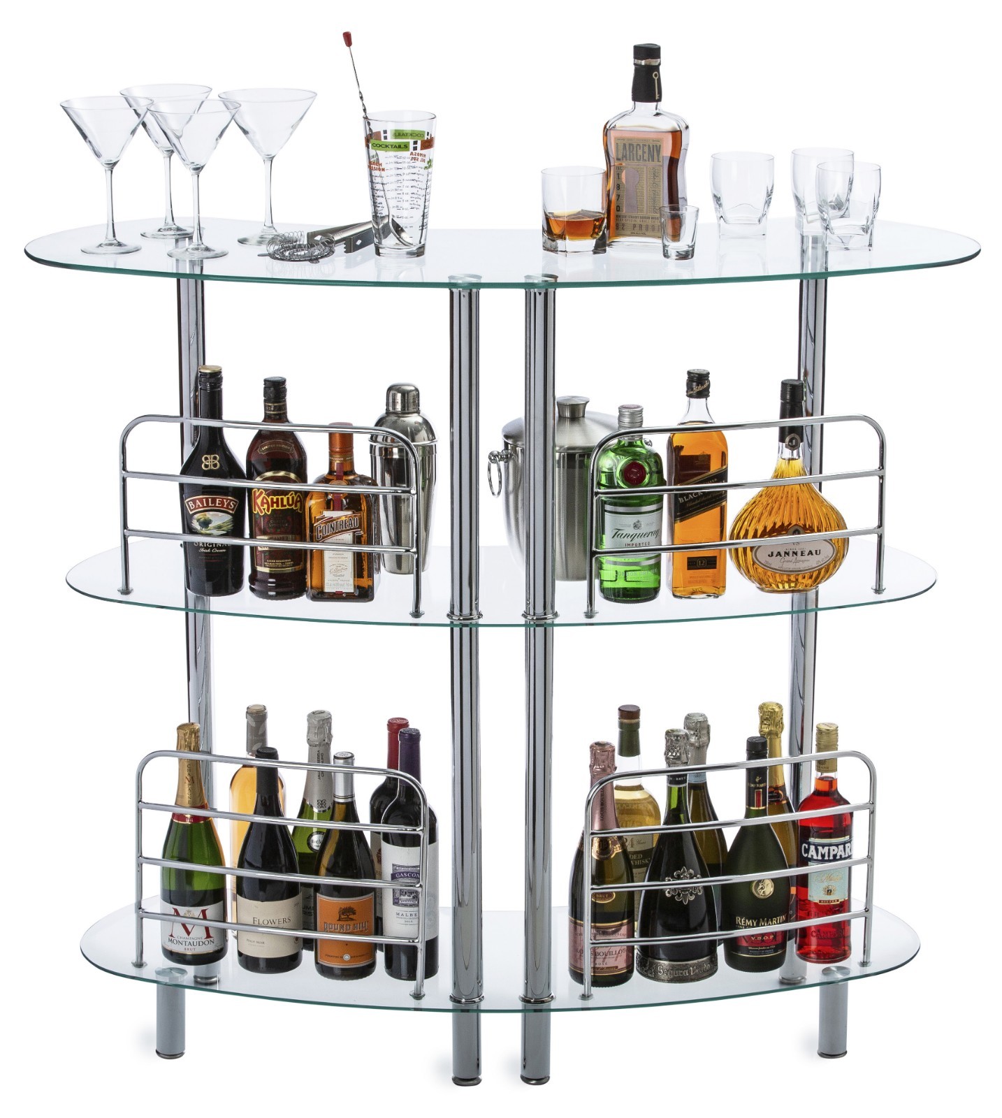 Mango Steam Contemporary Modern Home Entertainment Liquor Bar Catalina ...