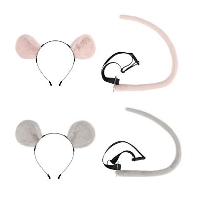 Rat Ear Headband Headwear Cosplay Accessory Photo Props Animal Ears ...