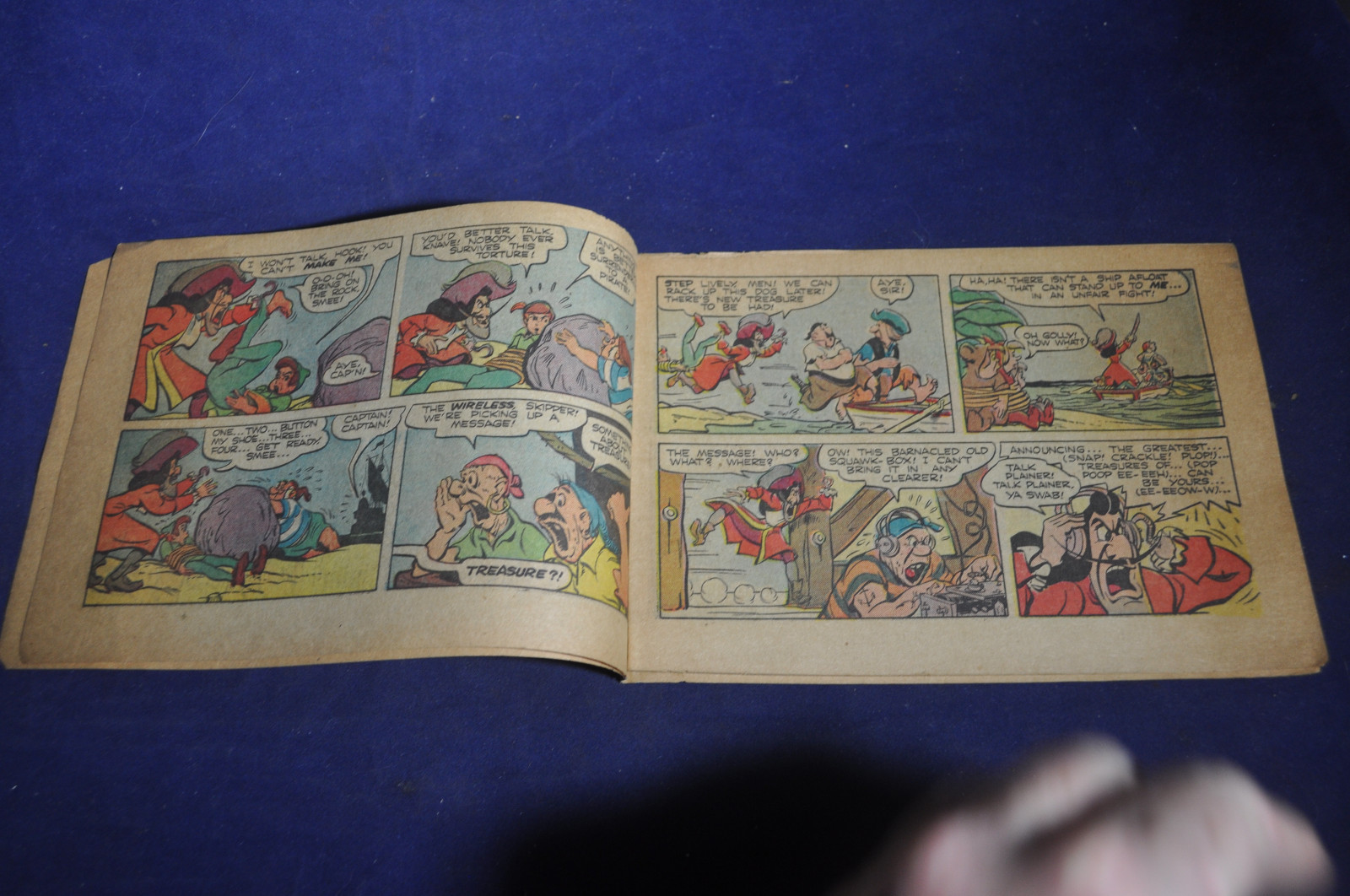 1953 New Adventures of Peter Pan Comic Book Presented by Admiral | eBay ...