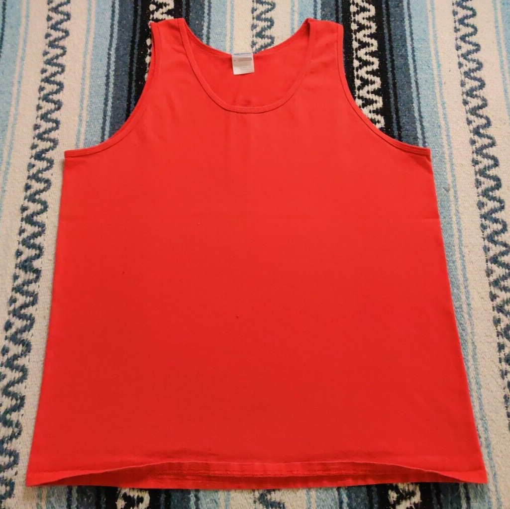 Vintage Y2K Bacardi Rum Logo Bodybuilding Stringer Re… - Gem