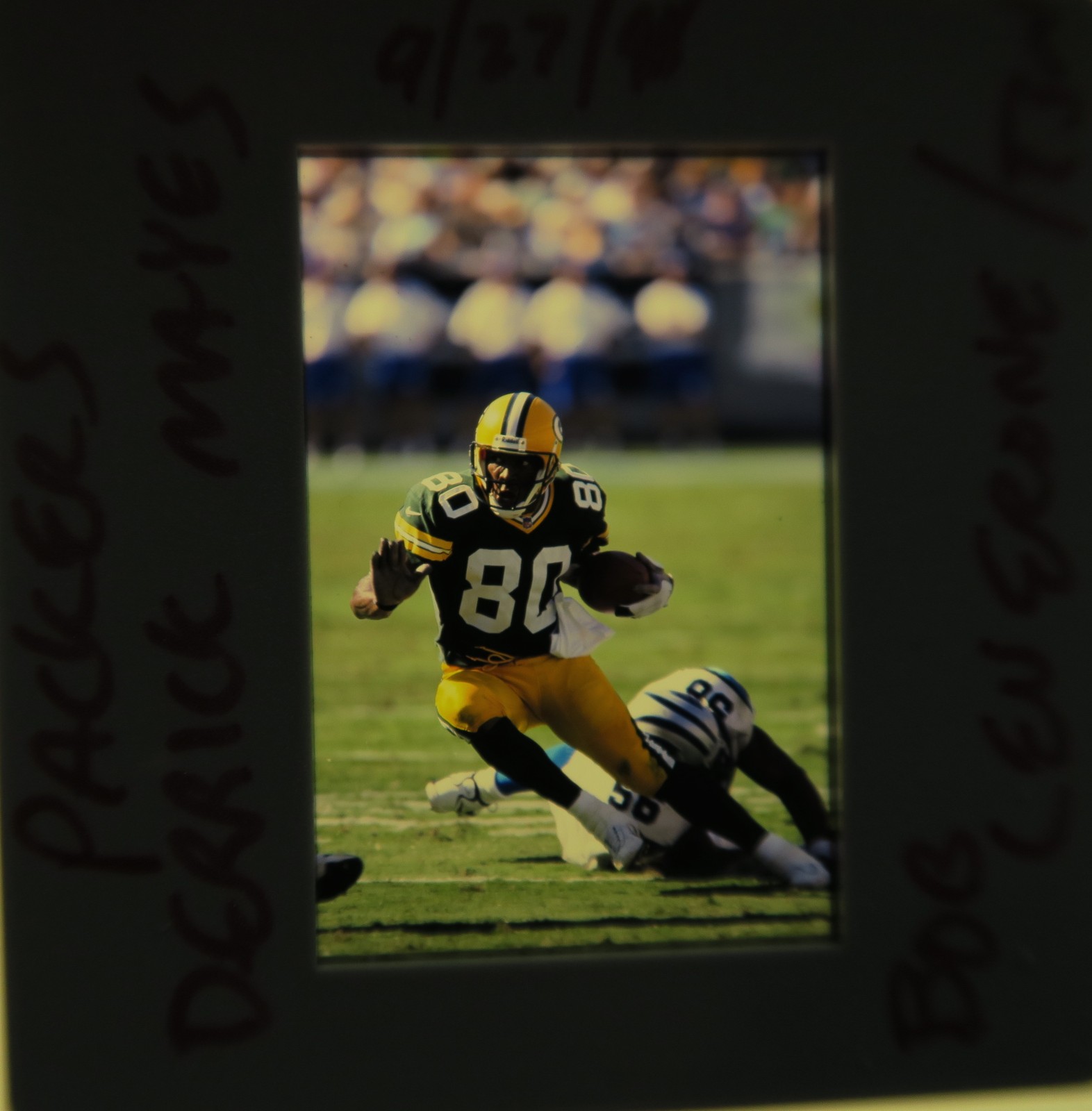 DERRICK MAYES SEATTLE Seahawks GREEN BAY PACKERS Notre Dame ORIGINAL ...