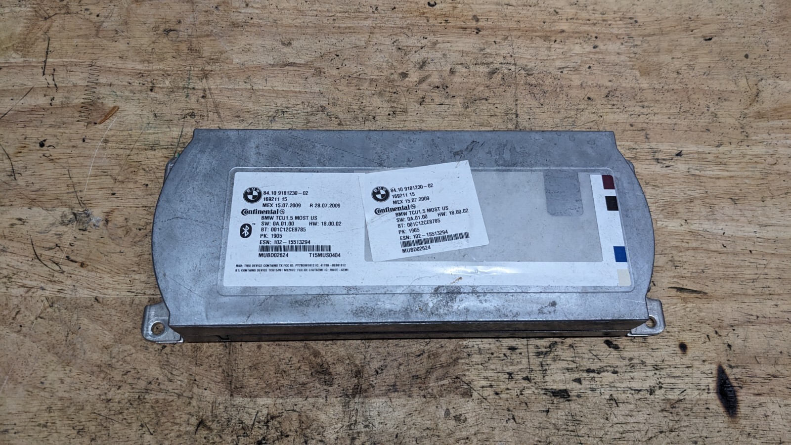 2006-2013 BMW E90 E91 E92 E93 TCU Telematics Control Module 1.5 ...