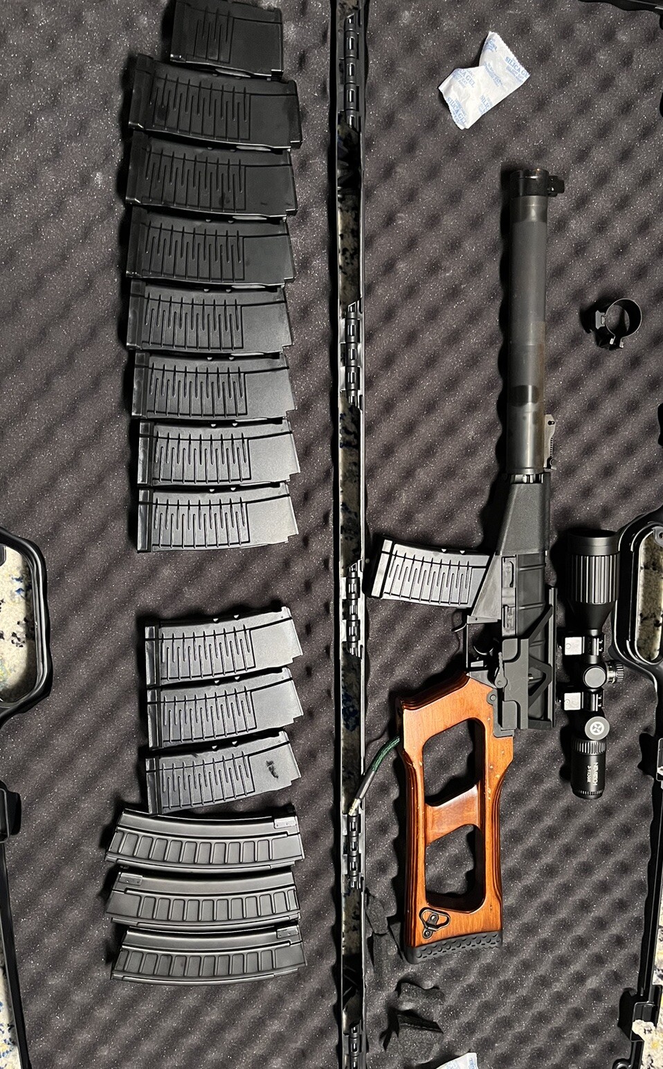 LCT VSS HPA With Real Wooden Stock And Many Extras A Russian DMR/Sniper ...