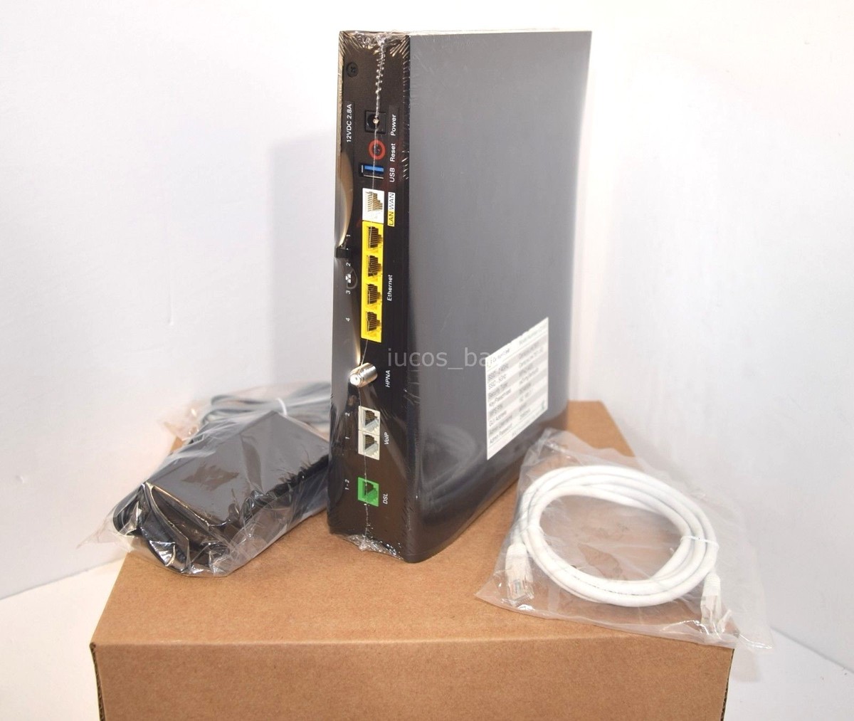 Maquina De Bordar MODEM CENTURYLINK TECHNICOLOR C1100T DSL VDSL2 Con ...