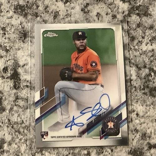 2021 Topps Chrome - Rookie Autographs #RA-AS Andre Scrubb (AU, RC) | eBay