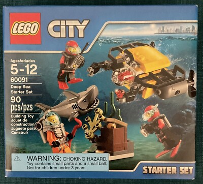 LEGO CITY 60091 Deep Sea Starter Set BRAND NEW SEALED RETIRED Yellow ...