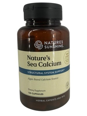 Nature's Sunshine Sea Calcium, 120 Capsules EXP 12/01/2027 | eBay