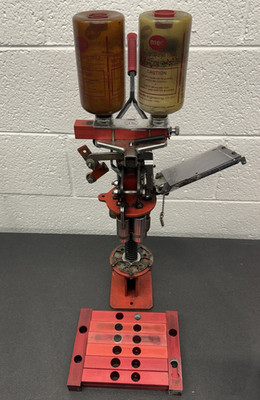 Mec Reloading Press With 9 Charge Bars | eBay