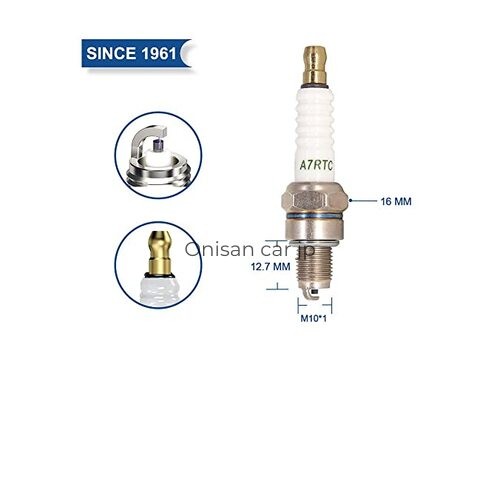 TORCH A7RTC (2-Piece) Standard Spark Plugs with Separable Terminals ...