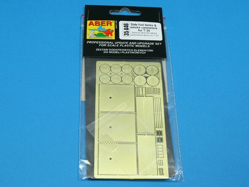 MW22 ABER MODELS 35A46 SIDE FUEL TANKS AND SMOKE CANNISTERS FOR T-34 ...