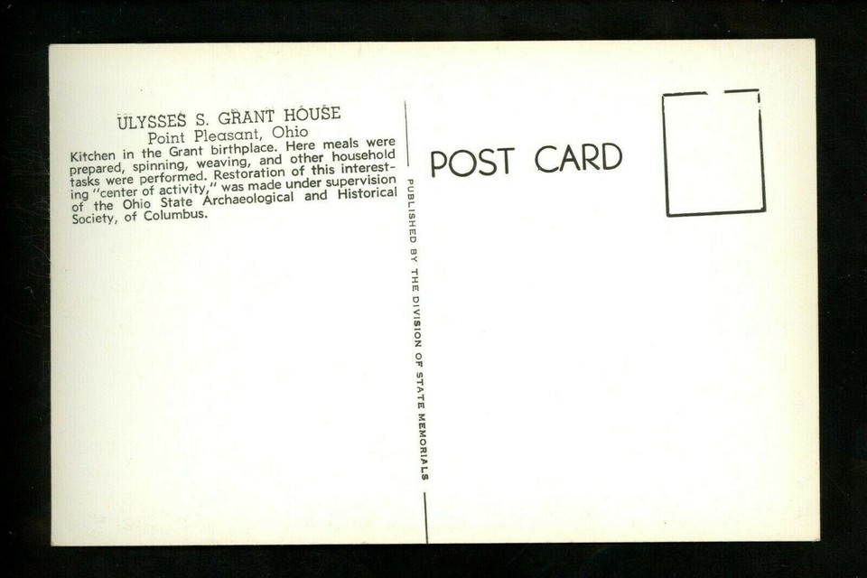 Political President real photo postcard RPPC Ulysses Grant Point ...