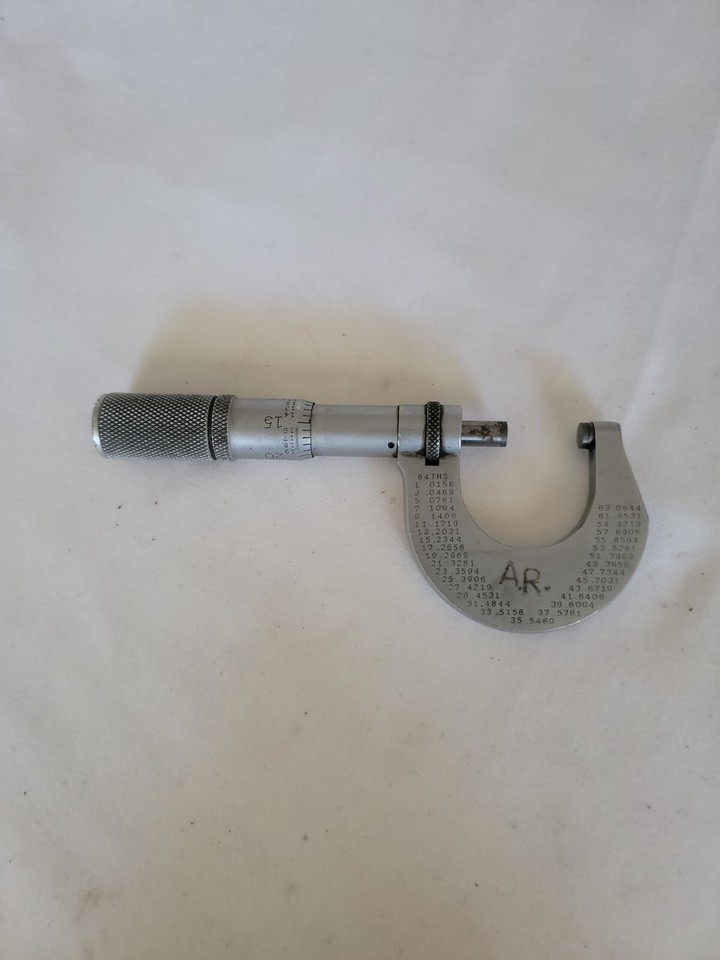 STARRETT 230 0 - 1" OUTSIDE MICROMETER | eBay