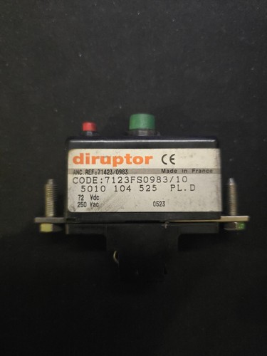 DISJONCTEUR DIRUPTOR 24V - 10A | eBay