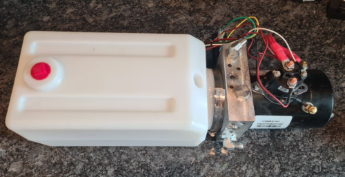 Maxim Western Hydraulic 12v Double Acting Power Unit Dump Tilt Trailer ...