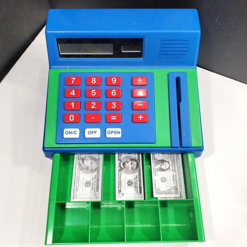 Lakeshore Learning Working Cash Register Kids Toy Play PP723 With Paper ...