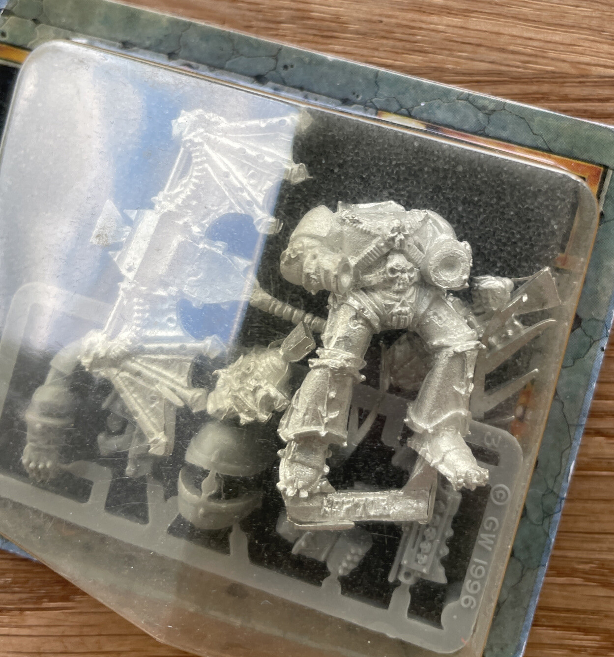 Warhammer 40K - Chaos Space Marines - Raptor + Assault Weapon - Metall ...