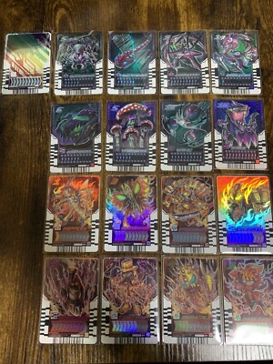 Kamen Rider Gotchard Ride Chemy Trading Card PHASE : 04 SR Comp Set (of 17) | eBay