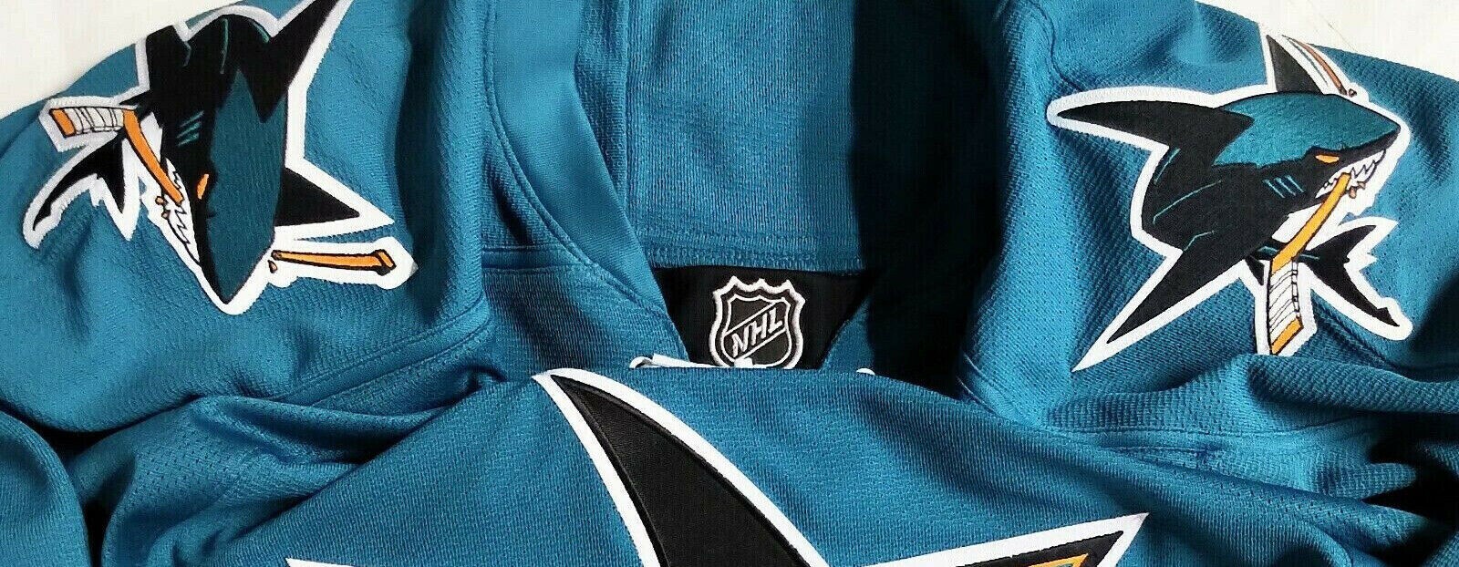 NWT-PRO-52 ARTURS IRBE SJ SHARKS AUTHENTIC NHL LICENSED CENTER ICE ...