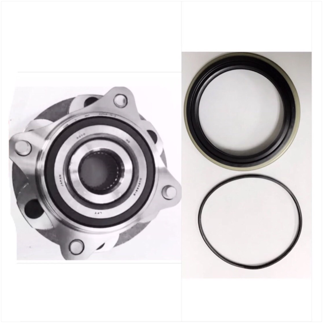 FRONT WHEEL HUB OEM KOYO BEARING ASSEMBLY FOR 05-15 TOYOTA TACOMA 4WD ...