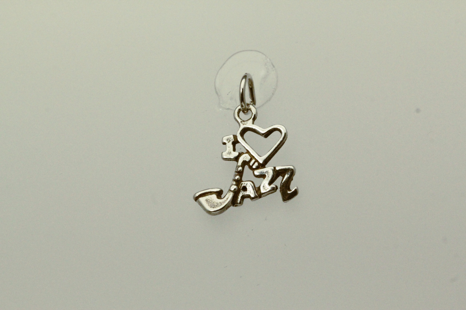 Sterling Silver 925 "I Heart Jazz" Pendant or Charm 1.5 Grams (PEN9123 ...