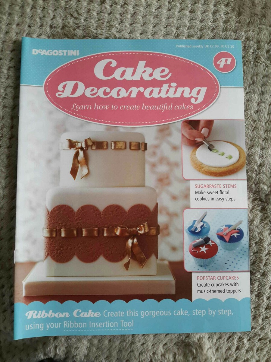 Deagostini Cake Decorating Magazine Issue 1 | Shelly Lighting