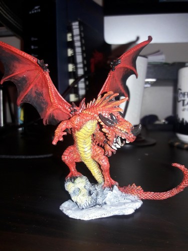 Reaper Miniatures Pathfinder Red Dragon 89001 Bones Kickstarter for ...