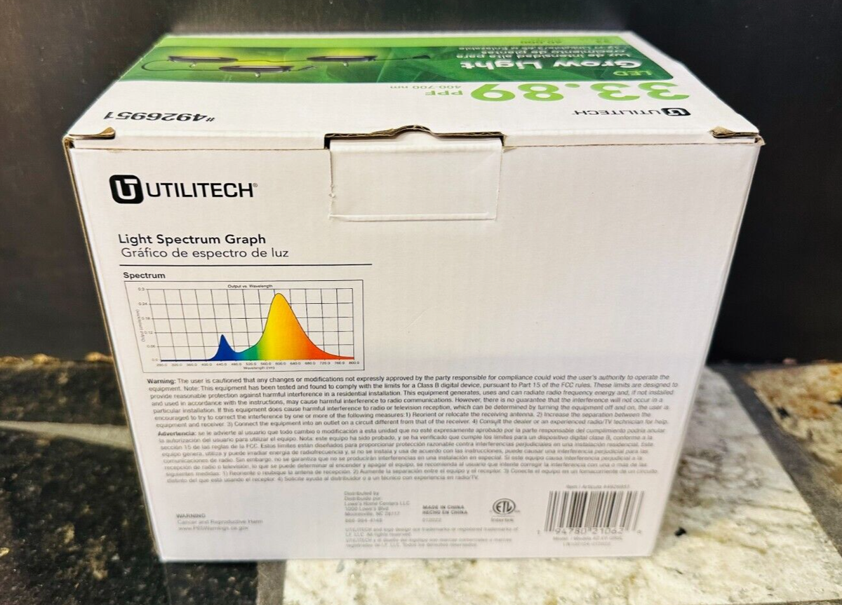 Utilitech Led Grow Reflector In The Grow Lights Department